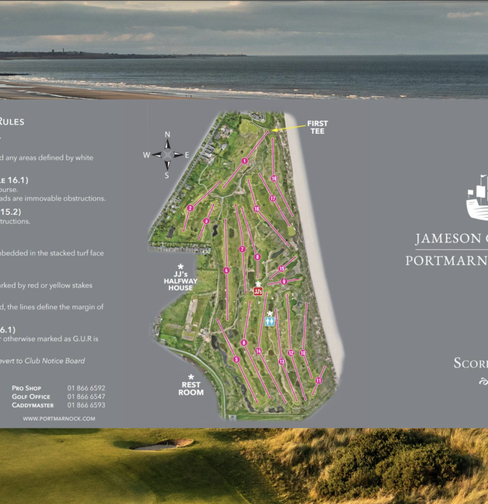 Course Guide | Golf Course Map | Portmarnock Resort & Jameson Links